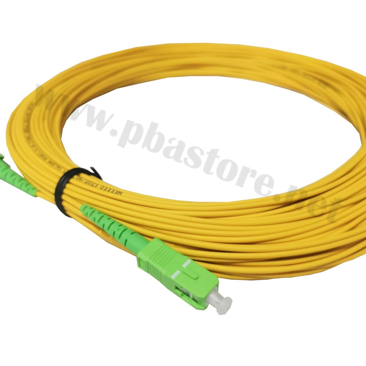 PATCH CORD FIBER 9/125 SC/APC-SC/APC SM-SX G657A1 2.0MM 30M สายไฟเบอร์เข้าหัวสำเร็จรูปชนิด SC ...